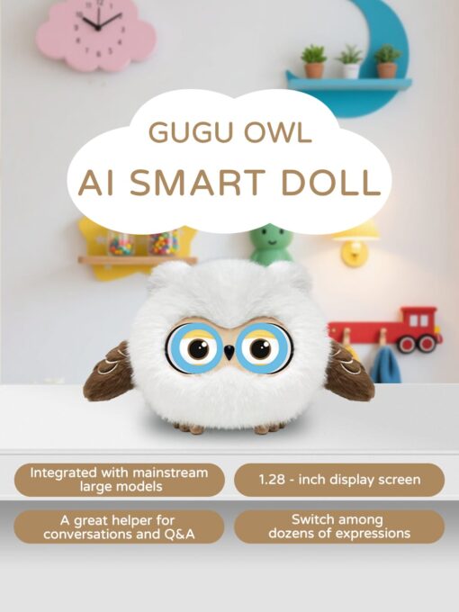SmartSetup Wi-Fi ChatGPT Ai Powered Plush Toy (Owl) – SmartSetup