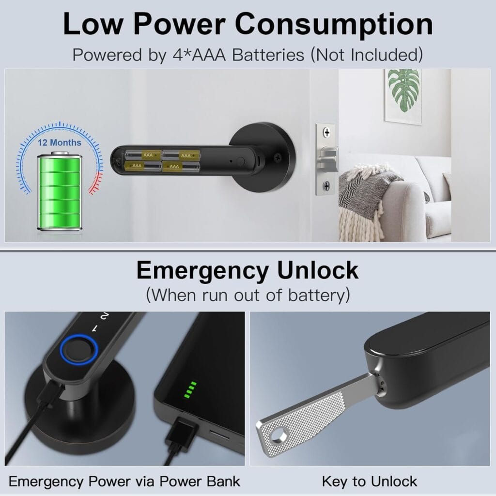 Matter Over Thread Smart Door Lock (Handle) – SmartSetup