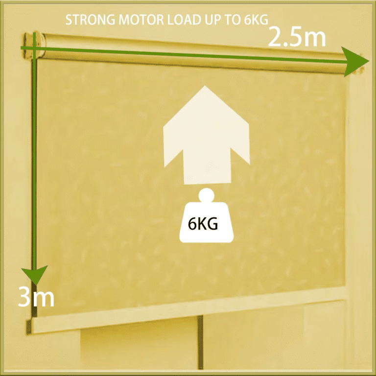 Matter Over Thread Smart Curtain Motor for 38mm Tube – SmartSetup