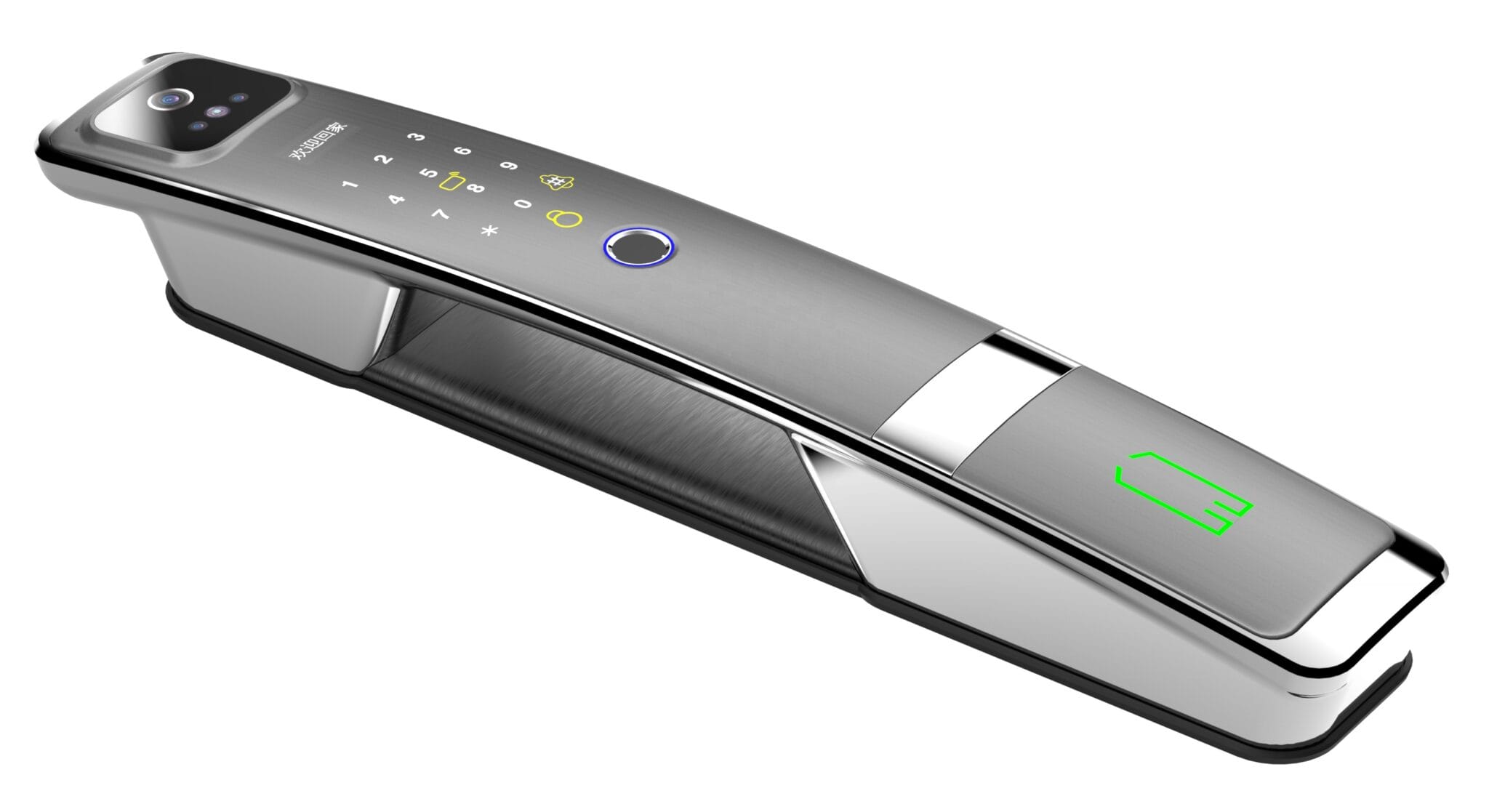 Matter Over Thread Smart Door Lock (Full Size Black) – SmartSetup
